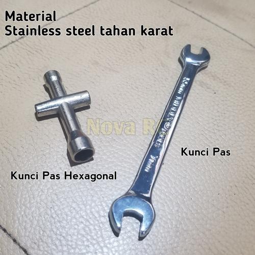 Jual Kunci Pas Cross Wrench Bentuk Hexagonal 4 Ukuran M2 M2.5 M3 M4 for ...
