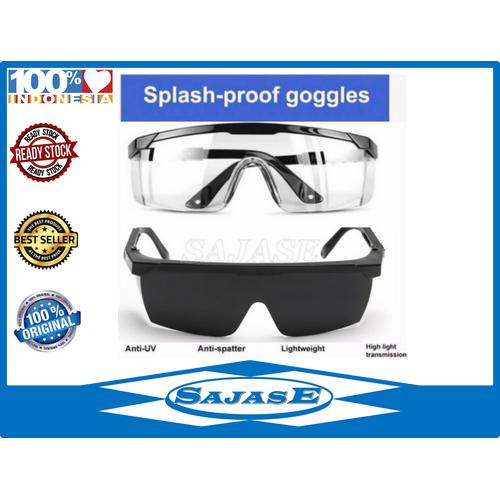Promo Kacamata Safety Proyek Kacamata Gerinda Kacamata Las Safety Glass ...