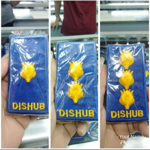 Jual PANGKAT BORDIR DISHUB GOLONGAN III D IV A IV B PANGKAT DISHUB 3D ...