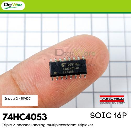Jual TTL 74HC4053 SMD SOIC 16Pin - Kota Surabaya - DigiWare Store | Tokopedia