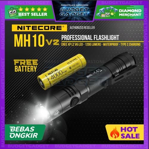 Jual NITECORE MH10 V2 Senter CREE XP L2 V6 LED 1200 Lumens - Jakarta Barat - BudgetGadget ...