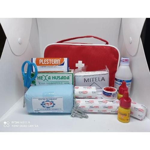 Jual Kotak P3K Lengkap dengan isi/Kotak p3k First Aid/P3k mobil/Tas p3k ...