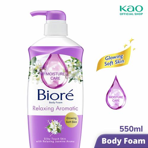 Promo Biore Relaxing Aromatic 550ml Pump - Sabun Mandi Cair - - KAO ...