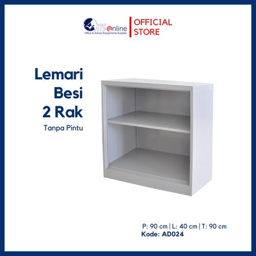 Jual Rak Lemari Kantor Besi untuk Arsip Minimalis 2 Susun RIONE - Kab ...