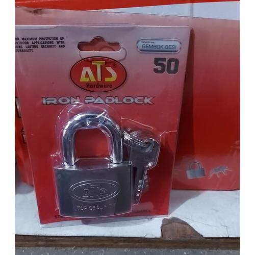 Jual gembok ats 60 panjang/GEMBOK BESI/GEMBOK PAGER /GEMBOK RUMAH - 50 ...