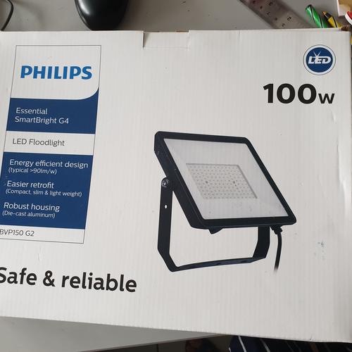 Jual Philips BVP150 Lampu Sorot LED 100W Flood Light 100 Watt BVP 150 - Putih - Kota Surabaya ...