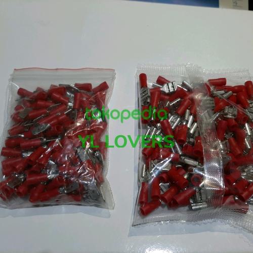 Jual Kabel skun female /skun male/insulated skun conector/Scun female ...