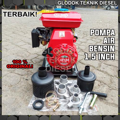 Jual Mesin Pompa Air Bensin Alkon 1.5" INCH Waterpump QWP 15 QWP15 ...