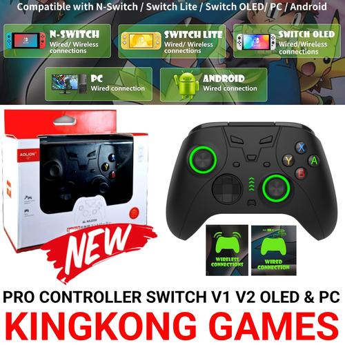 Jual Pro Controller Nintendo Switch Wireless Controller Stik Switch ...