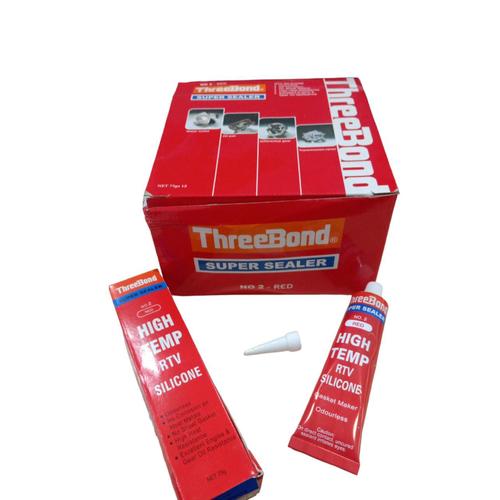 Jual Lem Gasket Threebond/Threebond RTV 75 gr No. 2 High Temp Merah/Red - Jakarta Barat - Big ...