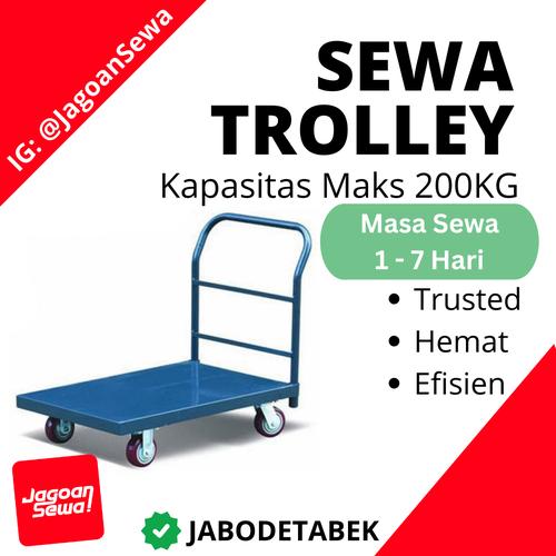 Jual RENTAL (1 - 7 Hari) Trolley Besar Max 200 Kg - PERPANJANG SEWA ...