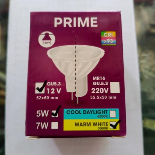 Jual Lampu DC 12v Spot light Led MR16 5watt 12V DC warmwhite Oryginal ...