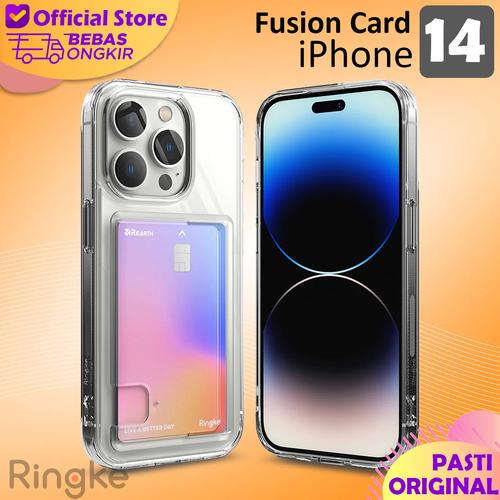 Promo Case iPhone 14 Pro Max Plus Ringke Fusion Card Casing - 14 Plus ...