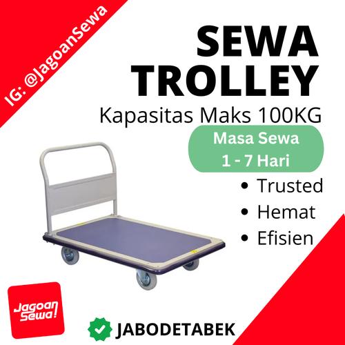 Jual RENTAL (1 - 7 Hari) Trolley Besar Max 100 Kg - PERPANJANG SEWA ...