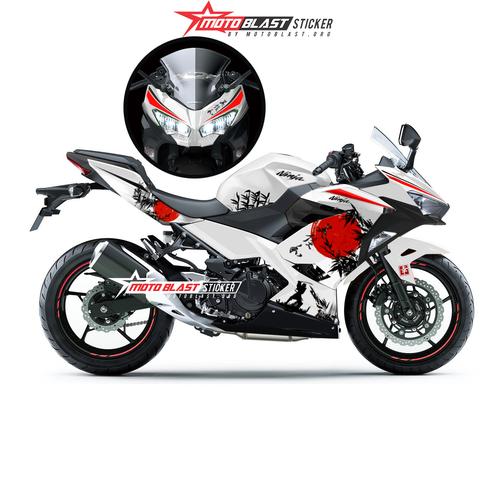 Jual Decal Stiker Ninja 250R Fi 2018 Livery Japan Full Body Motoblast ...