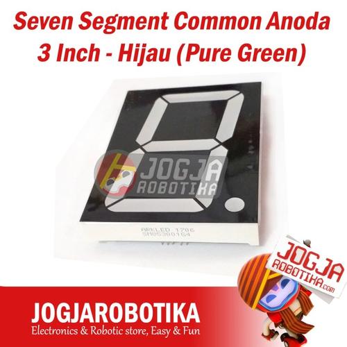 Jual SEVEN SEGMENT HIJAU 3 INCH SM853001G4 7 SEGMEN COMMON ANODA - Kab ...