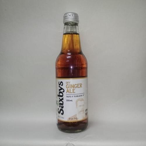 Jual saxbys dry ginger ale soft drink 330ml minuman soda - 12 botol ...