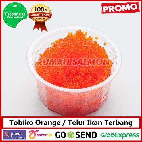 Jual Tobiko Orange 500gr / Telur Ikan Terbang | Flying Fish Roe Premium ...