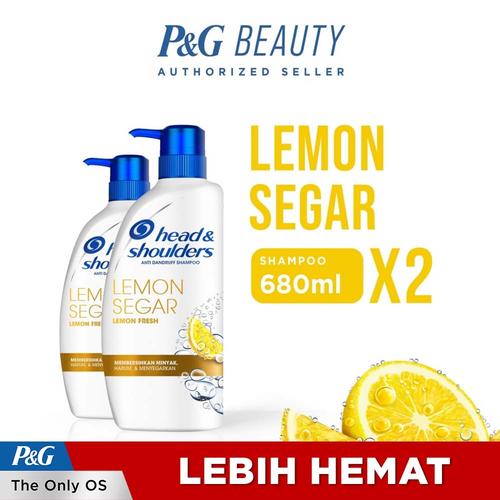 Jual Head and Shoulders Sampo Lemon Segar Anti Ketombe 680ml - x2 - Jakarta Timur - P&G Store ...