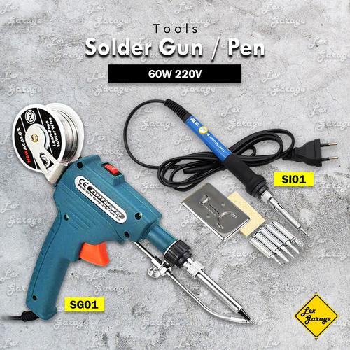 Jual Solder Listrik Tembak 60 Watt Timah Otomatis Iron Automatic Tin ...