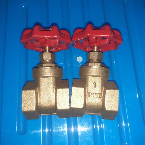 Jual gate valve kuningan 1 Jual gate valve kuningan 1