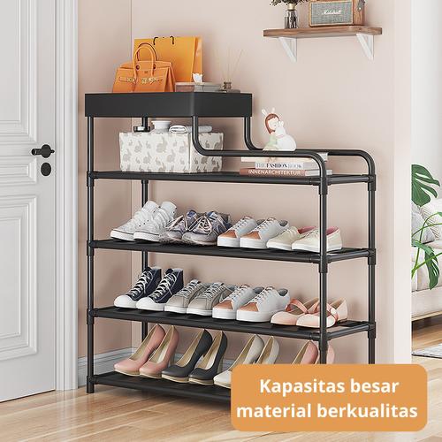 Jual Rak Kabinet Tas Tempat Sendal Sepatu Rak Susun Penyimpanan Buku ...