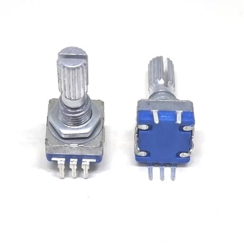 Jual 5Pin Blue Rotary Encoder Digital Potentio Meter & Switch - Kota ...