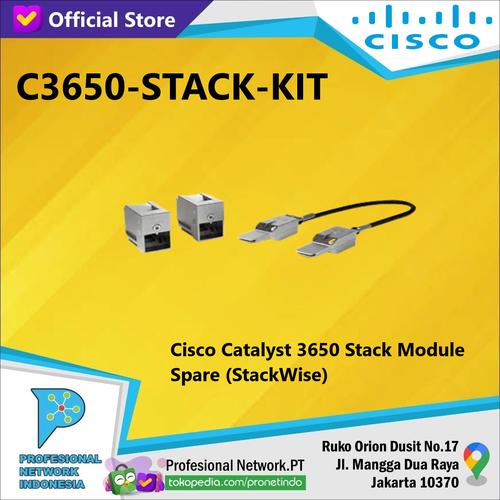 Promo C3650 Stack Kit Cisco Catalyst 3650 Stack Module Spare Cicil 0 3x Jakarta Pusat