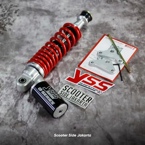 Jual Shock Tabung YSS New Model Rear/Belakang Vespa Lx S Lxv - RED ...