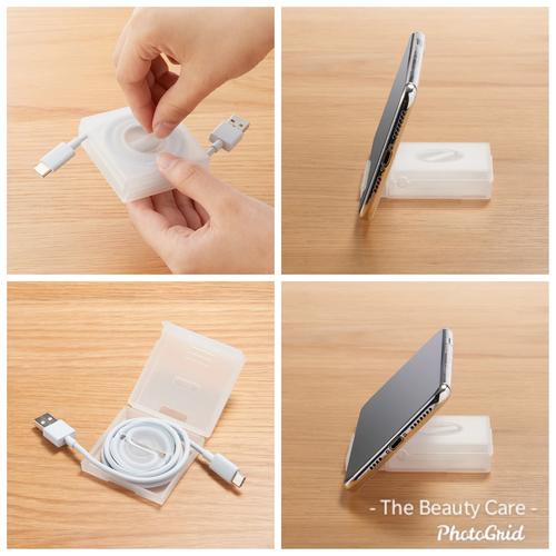 Jual Muji Japan Cable storage polypropylene with stand kabel organizer ...