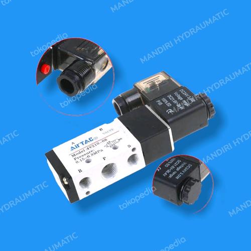 Jual SOLENOID VALVE PNEUMATIC AIRTAC 4V210-08 - AC220 - Jakarta Barat - MANDIRI HYDRAUMATIC ...