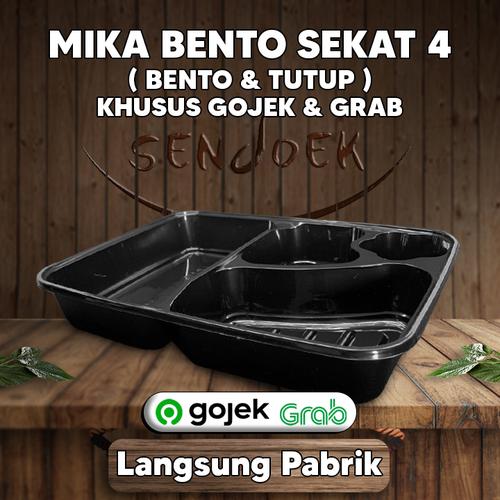 Promo Mika Bento / Bento Mika 4 Sekat / Lunch Box Bento / Bento Tray ...