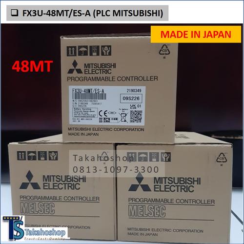 Jual PLC FX3U 48MT MITSUBISHI FX3U-48MT/ES-A FX3U-48MR/ES-A NEW - FX3U ...