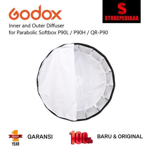 Jual Godox Inner + Outer Diffuser for Parabolic Softbox P90L P90H QR-P90 - Jakarta Barat ...