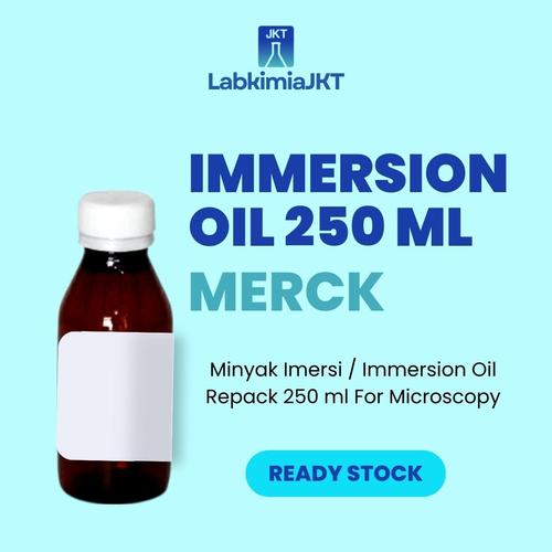 Jual minyak imersi / immersion oil merck repack 250 ml for microscopy ...