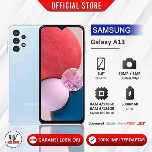 Jual Samsung A13 RAM 6/128GB Garansi Resmi - 6/128GB, Non-GIFT - Kota ...