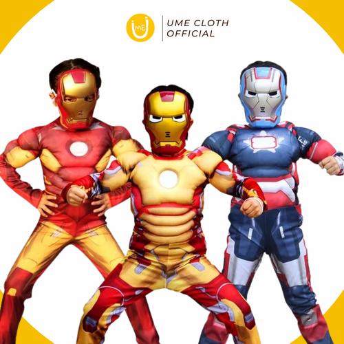 Promo Kostum Superhero Fashion Anak Laki Baju IronMan - Kuning, L ...