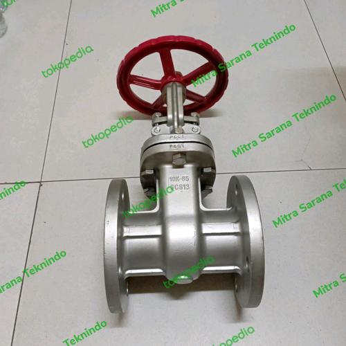 Jual Gate Valve Stainless SS304 Flange JIS 10K 1 1/2 " inch / DN40 - Jakarta Barat - Mitra ...