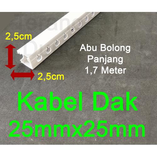 Jual Kabel Dak 25x25 Kabel Dak Bolong 25x25 Kabel Dak Bolong PVC Abu ...