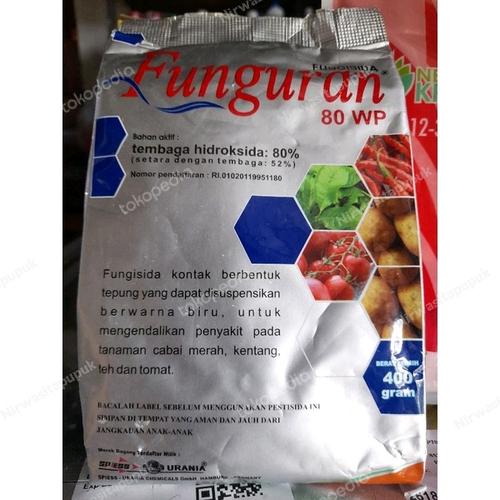 Jual fungisida funguran 80wp Tembaga Hidroksi 400gr - Kab. Madiun ...