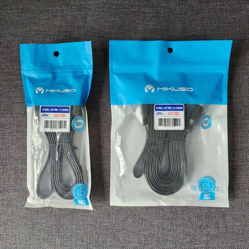 Jual Mikuso CBL-016 HDMI Cable Flat / Kabel HDMI Gepeng 1.5m / 3m - 3 ...