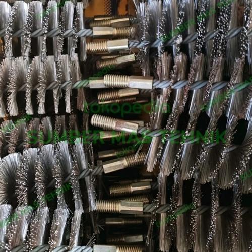 Jual SIKAT PIPA KAWAT BAJA 2" 50MM TUBE BRUSH STEEL WIRE UNION TT-20 ...