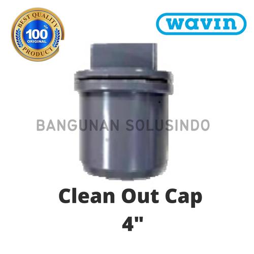 Jual Clean Out 4" Inch Out Cap / ORIGINAL/ Wavin Fitting Pipa PVC - 4 ...