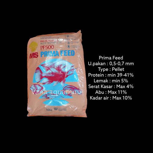 Jual PF-500 Prima Feed - Makanan Ikan Ternak - Lele - Prima Feed 10kg ...