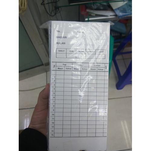 Jual KARTU ABSEN MERK JERUK (PAK) @100 LBR - Jakarta Barat - WIKI ...