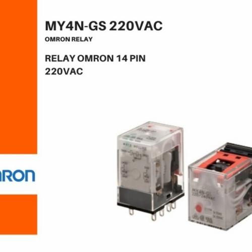 Jual Relay Omron my4n-gs 220v ORI / Omron relay my4n gs 220v ORI ...