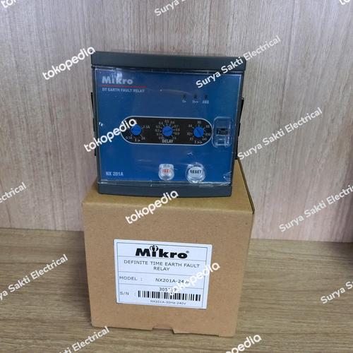 Jual Earth Fault Relay MIKRO NX201A-240A - Jakarta Pusat - Surya Sakti ...