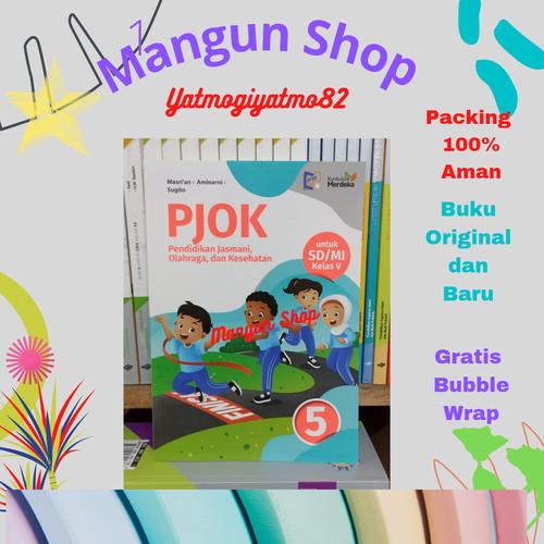 Jual BUKU PJOK Kelas 5 SD Kurikulum Merdeka Erlangga - Jakarta Pusat - Mangun Shop_ | Tokopedia