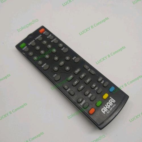 Jual Remote Dekoder TV Original/ Asli AKARI RC-6814AL - Jakarta Utara ...