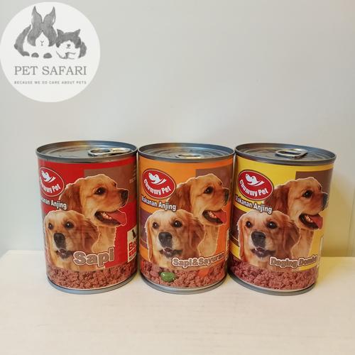 Jual Makanan Anjing Basah Ekonomis Kaleng Chummy Pet All Variants 375gr ...